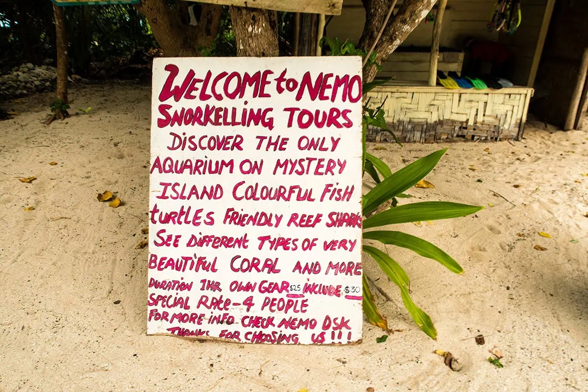 The Best Things To Do On Mystery Island in Vanuatu
